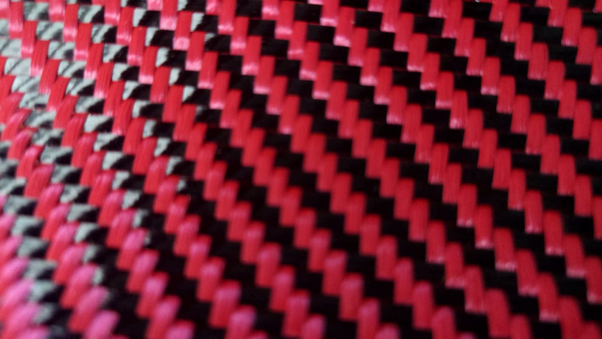 Fibra de carbono rojo 12k 1.27m x 1m – FibraQ