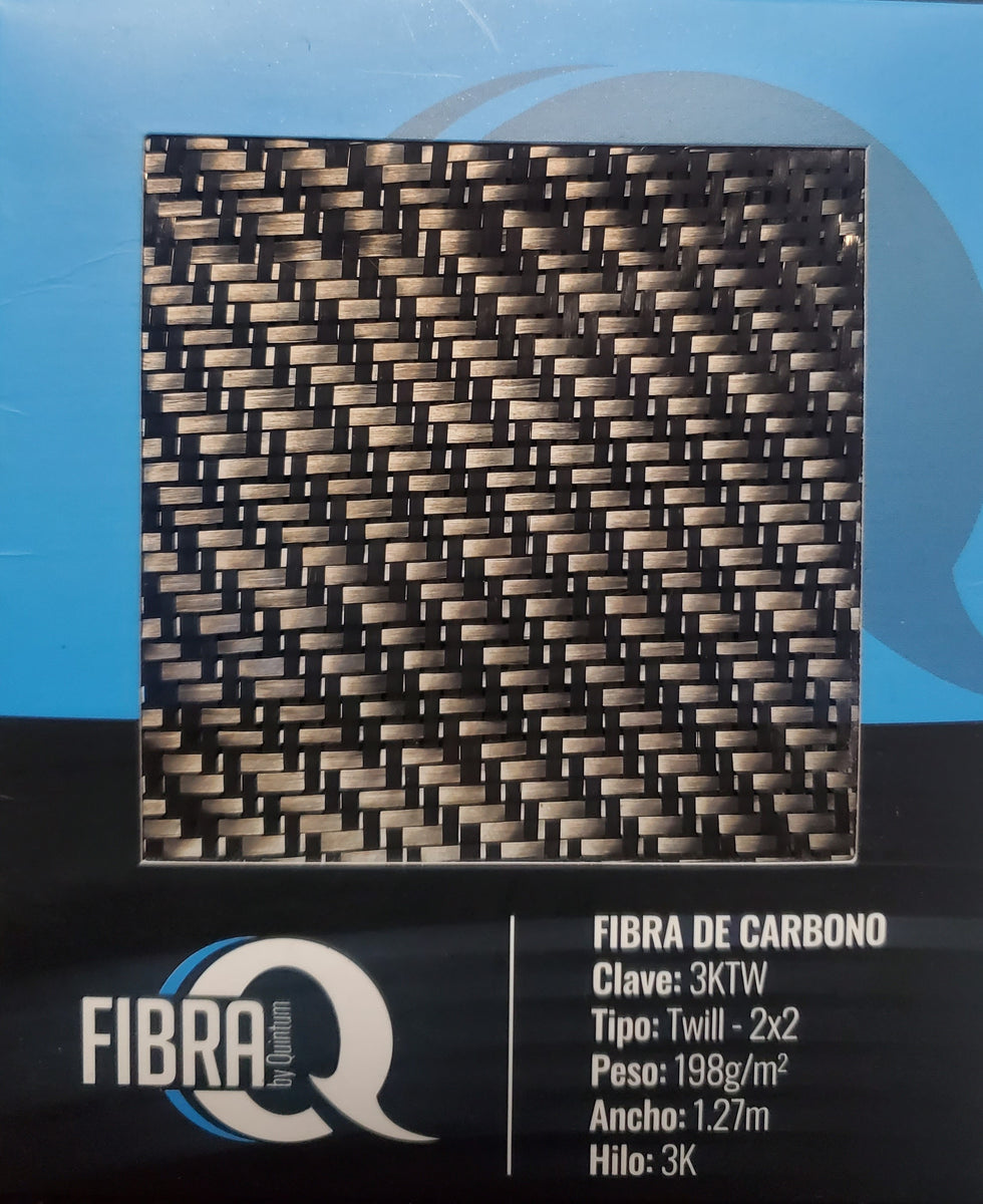 Fibra de carbono 3k twill 127cm x 100cm – FibraQ